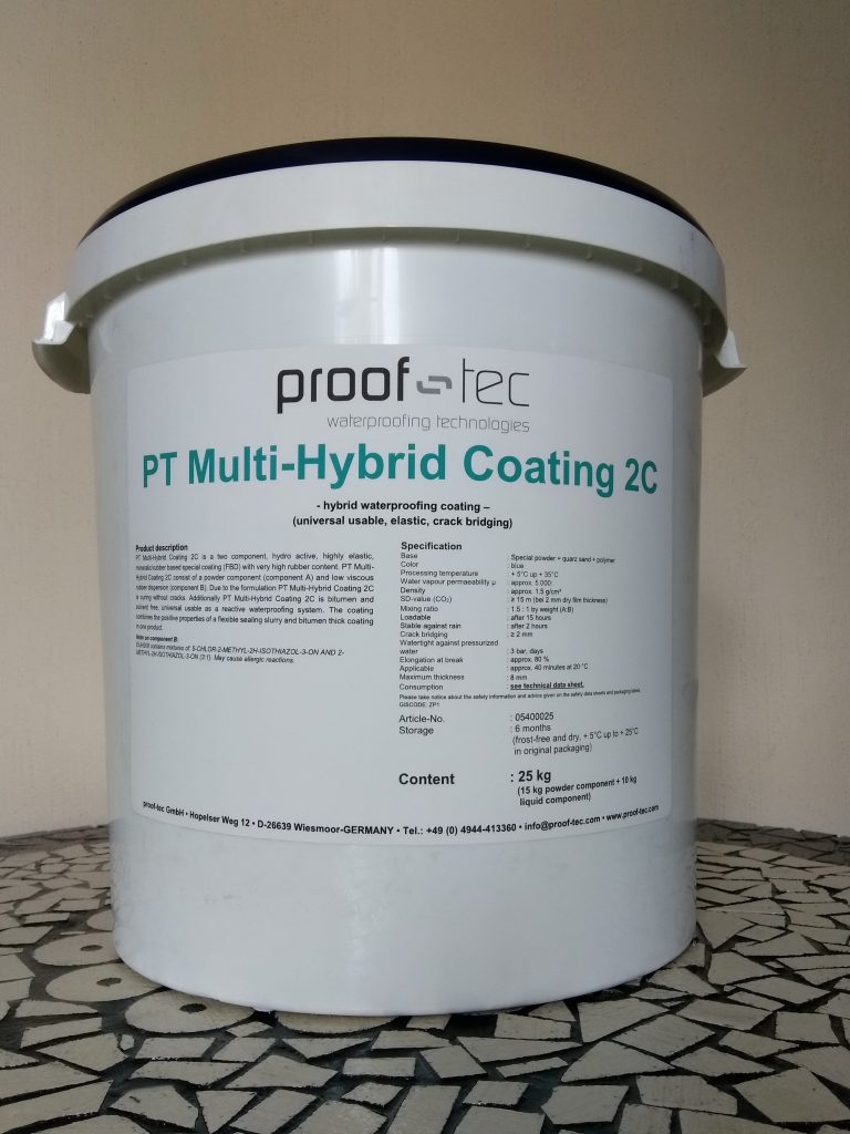 PT Multi-hybrid coating 2 C - Компания ООО Гидрофасадбуд